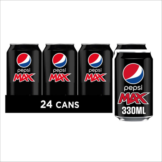 Wholesale Supplier of Pepsi Max Can 330ml - Preston, UK